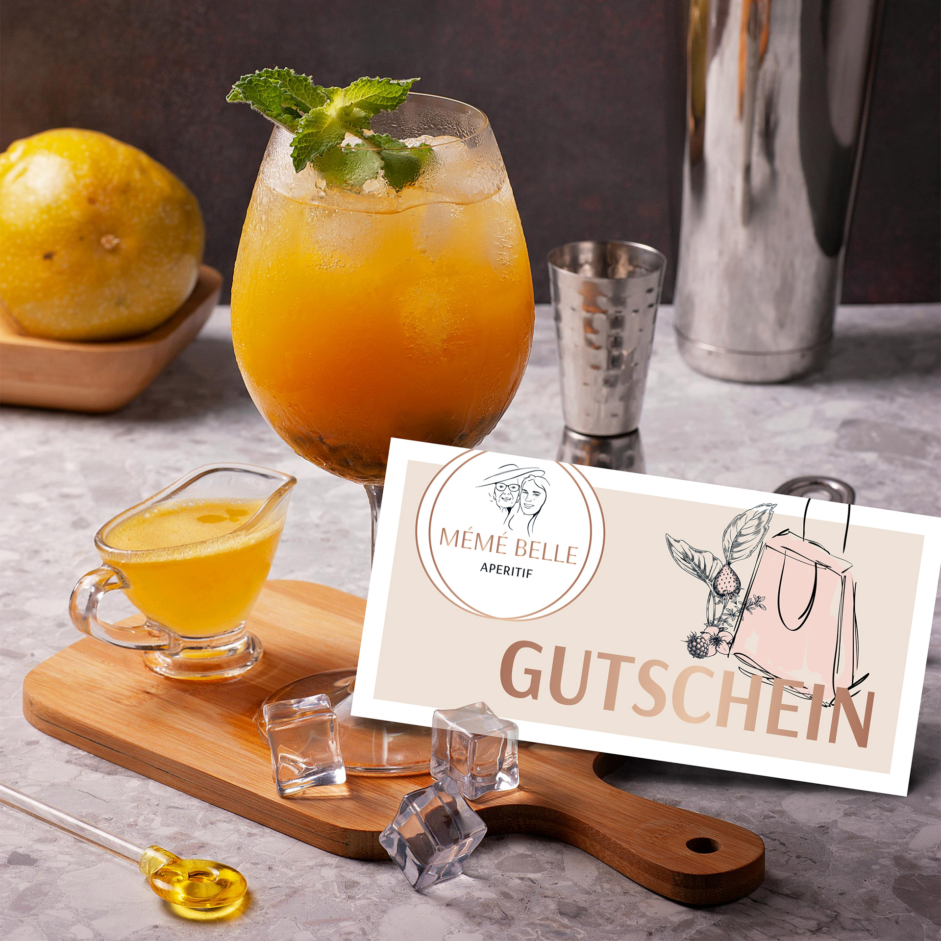 Gutschein - MÉMÉ BELLE - Aperitif